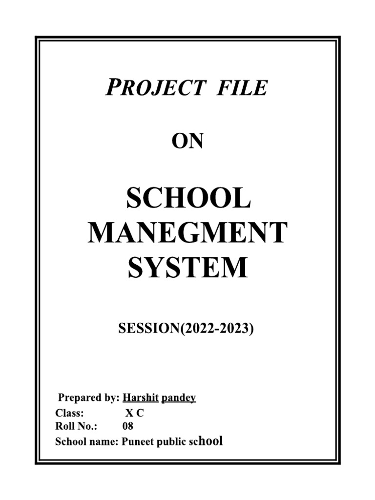 PROJECT | PDF