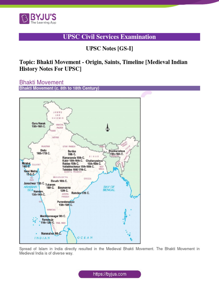 Bhakti Movement | PDF