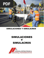 Tipos de Simulacros | PDF | Defensa Civil | Simulación