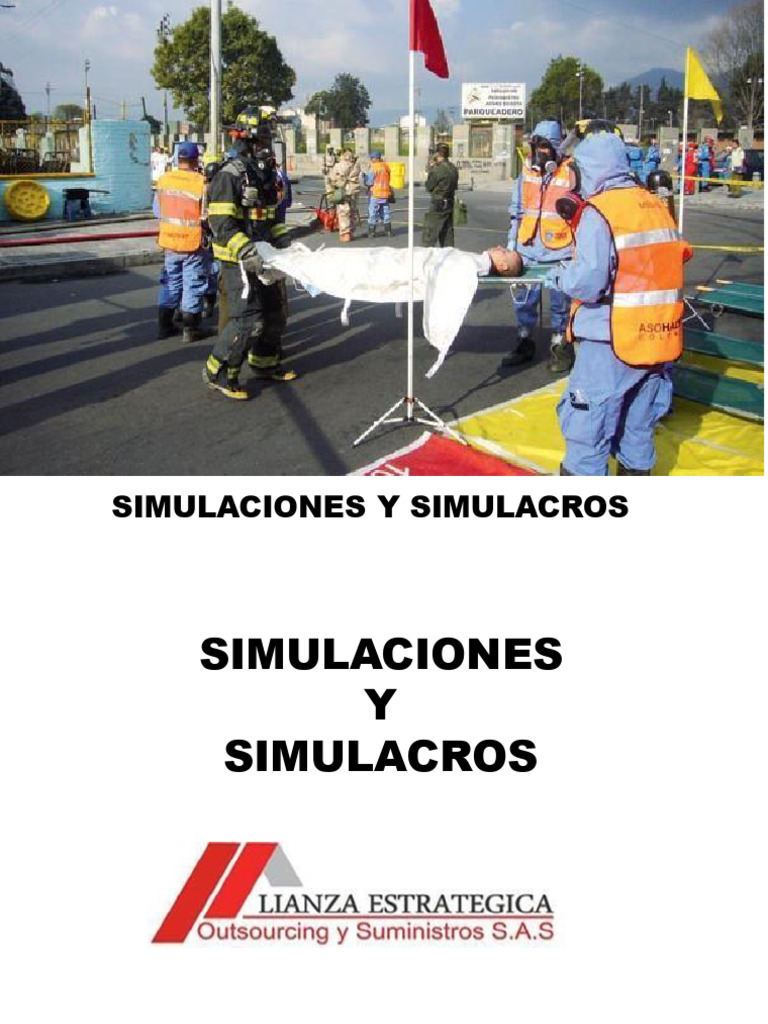 Simulaciones y Simulacros de Emergencia | PDF | Simulación