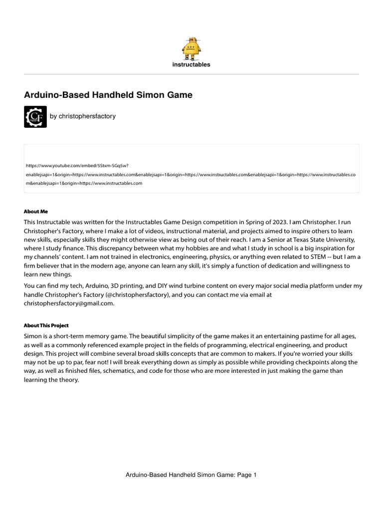 Arduino-Based Handheld Simon Game - Arduino-Based-Handheld-Simon-Game ... Arduino-Based Handheld Simon Game - Arduino-Based-Handheld-Simon-Game ...