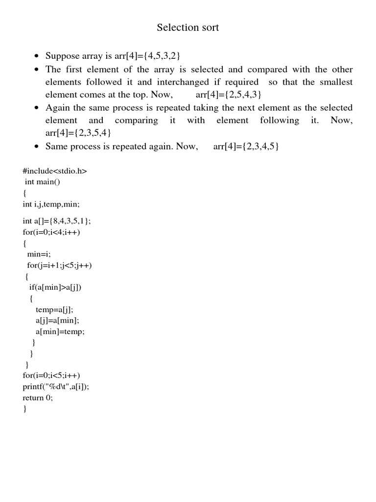 Sorting Algorithm | PDF | Computing | Applied Mathematics Sorting Algorithm | PDF | Computing | Applied Mathematics