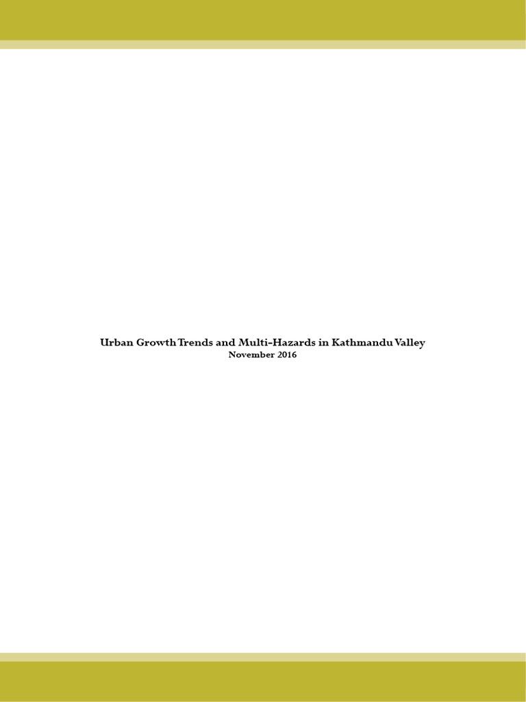 Final - Urban Growth Trend | PDF | Art | Science & Mathematics