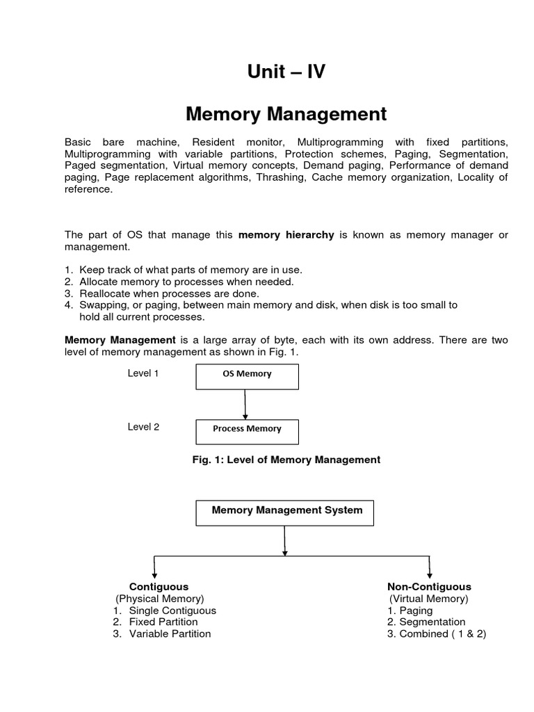Unit-4 MM 2022 | PDF | Computer Data Storage | Computer Science