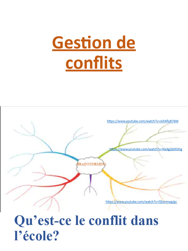 Gestion de Conflits | PDF