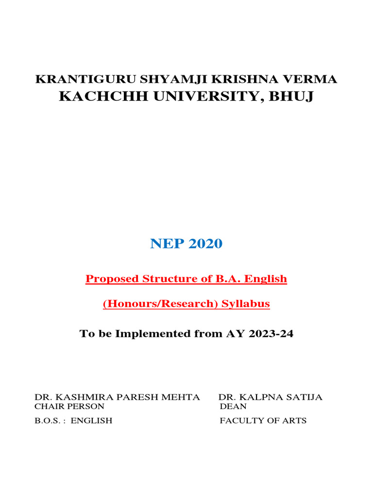 BA - Sem - 1 - 2 English | PDF | Communication | Poetry