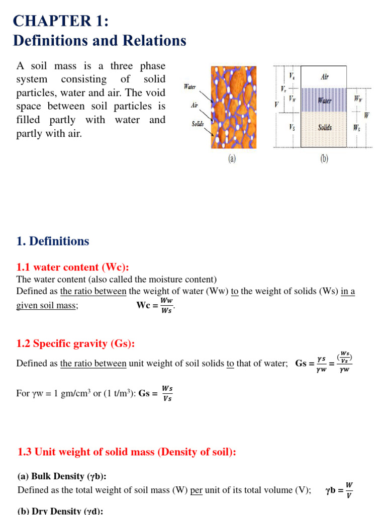 Soil&Foundation | PDF | Density | Natural Materials
