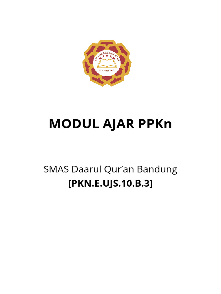 Modul Ajar Fase E Elemen 2 28 Nov 23 PPG - Darmawan | PDF Modul Ajar Fase E Elemen 2 28 Nov 23 PPG - Darmawan | PDF