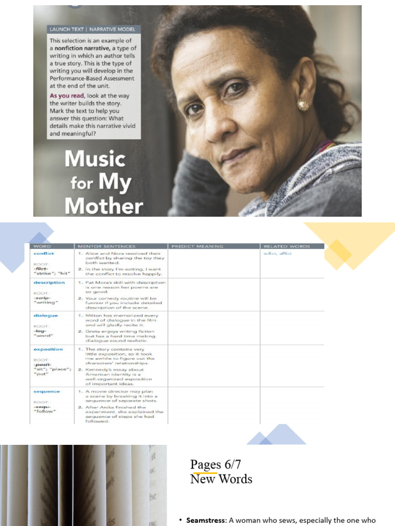 Music For My Mother | PDF | Language Arts & Discipline | Wellness