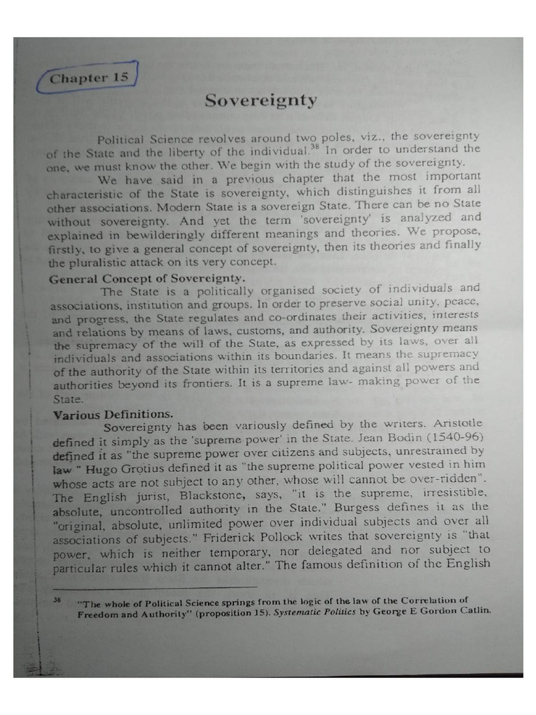 5 CH 15 Sovereignty | PDF