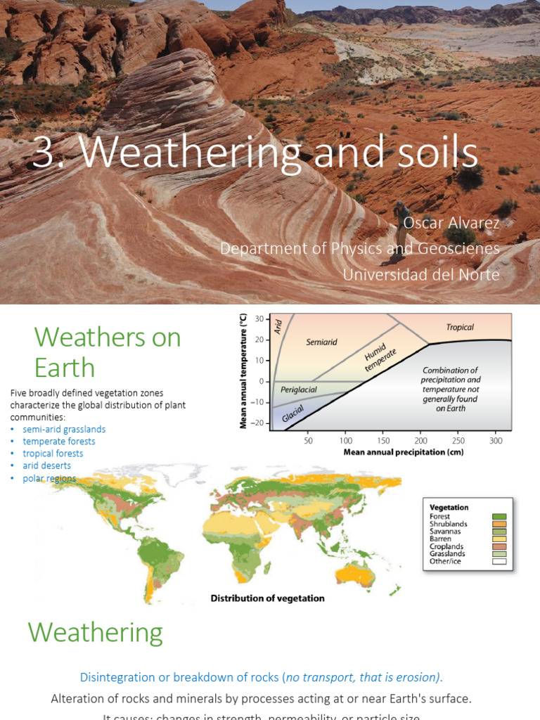 03 - Weathering and Soils | PDF | Weathering | Soil