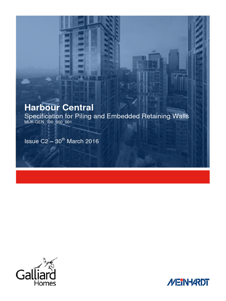 MUK-GEN - 700 - 000 - 0001-C2-Specification For Piling and Embedded ...