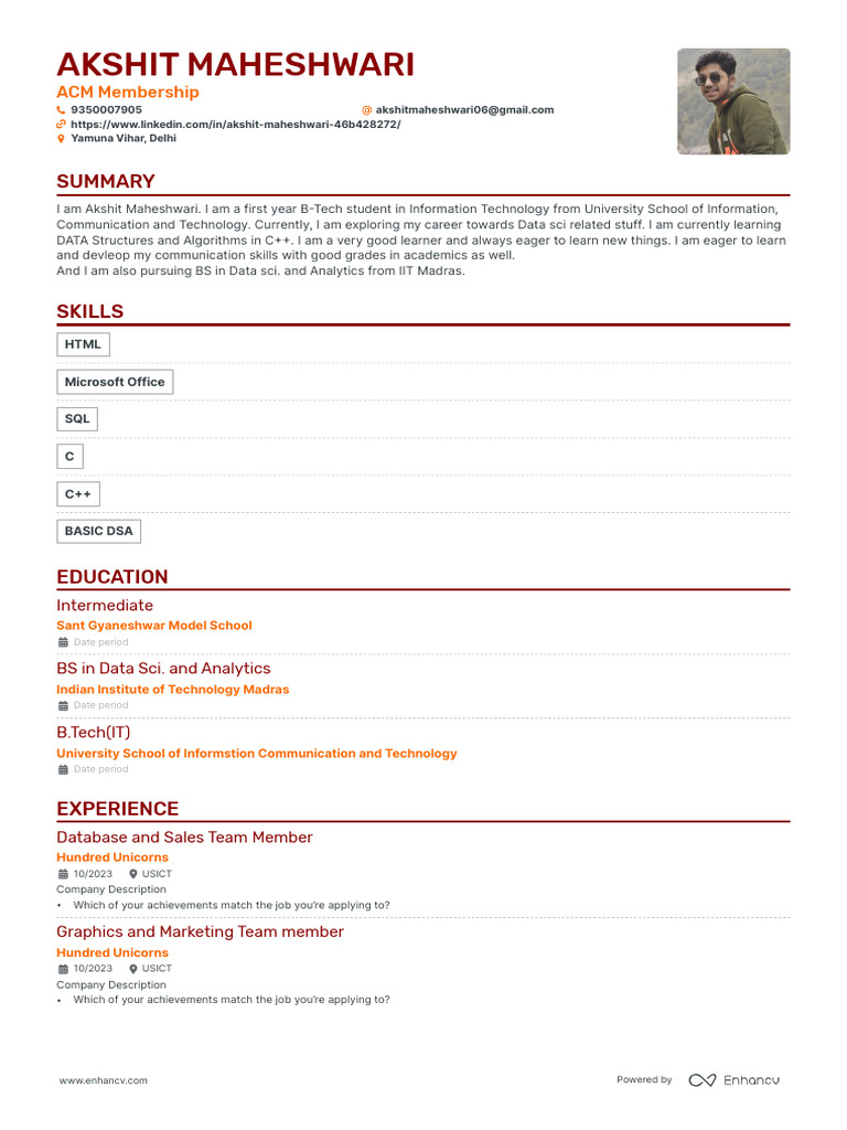 Akshit Maheshwari Resume | PDF