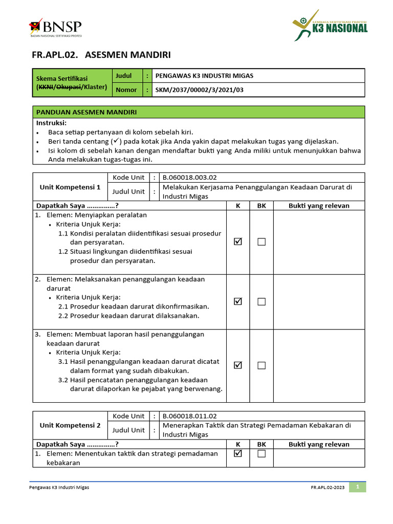 Fr Apl 02 Asesmen Mandiri Pdf