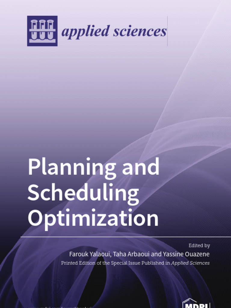 Planning and Scheduling Optimization | PDF | Metaheuristic ...