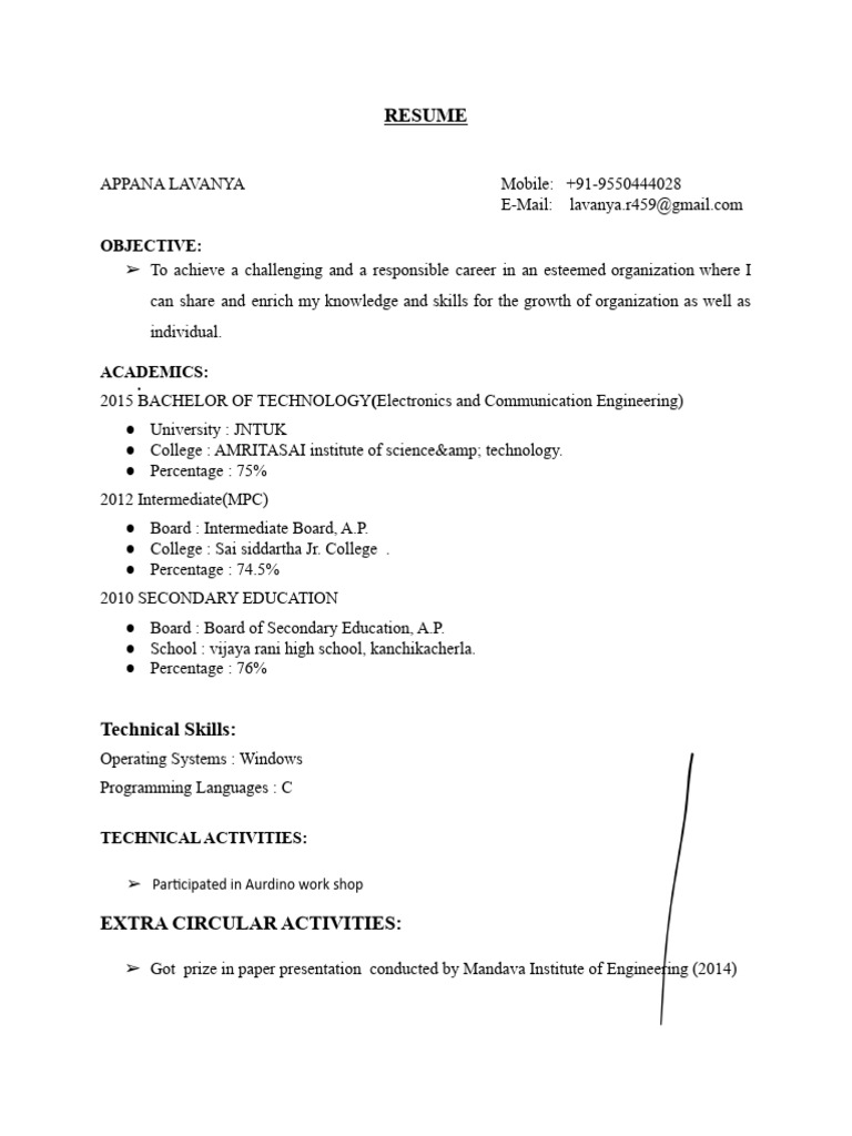 Lavanya Resume - Google Docs 3 | PDF | Image Processing | Computer Vision