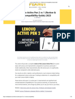 Dell Pen Compatibility Brochure | PDF | Laptop | Dell