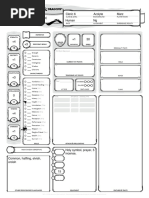 Starfinder 2e Character Sheet | PDF | Role Playing Games