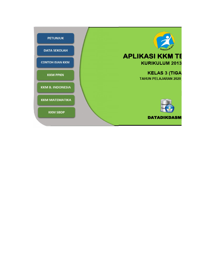 KKM Tematik Kelas 3 Halaman 65 | PDF
