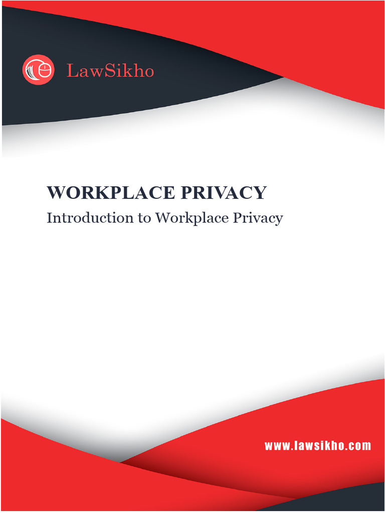 Introduction To Workplace Privacy | PDF