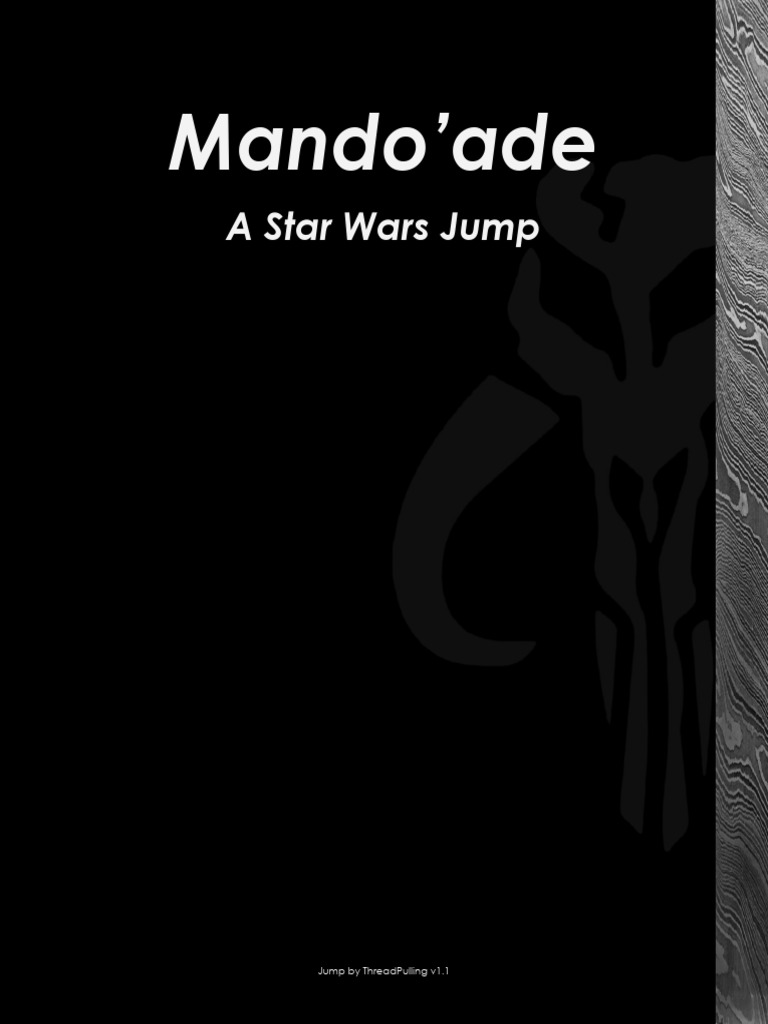Star Wars Mando'Ade Jump | PDF