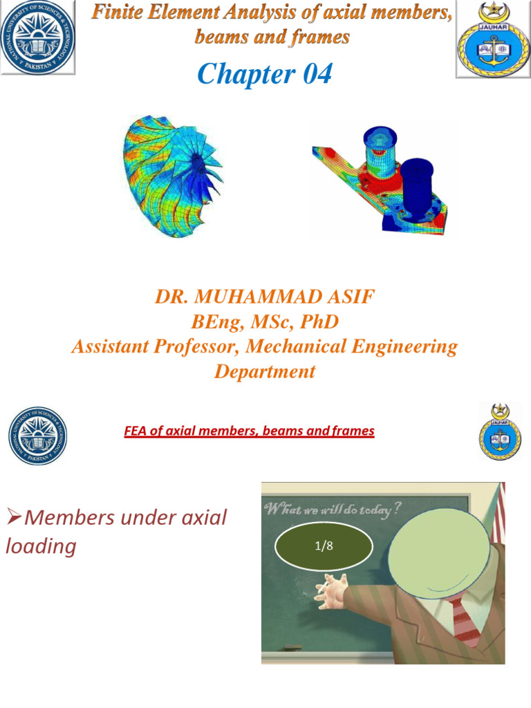 FEA of Axial Members and Beams | PDF | Beam (Structure) | Finite ...