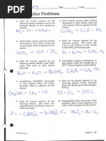 Chemistry Review Packet Answers | PDF | Chemistry | Gases