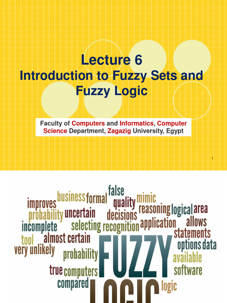 Lec 6 Fuzzy-Sets | PDF