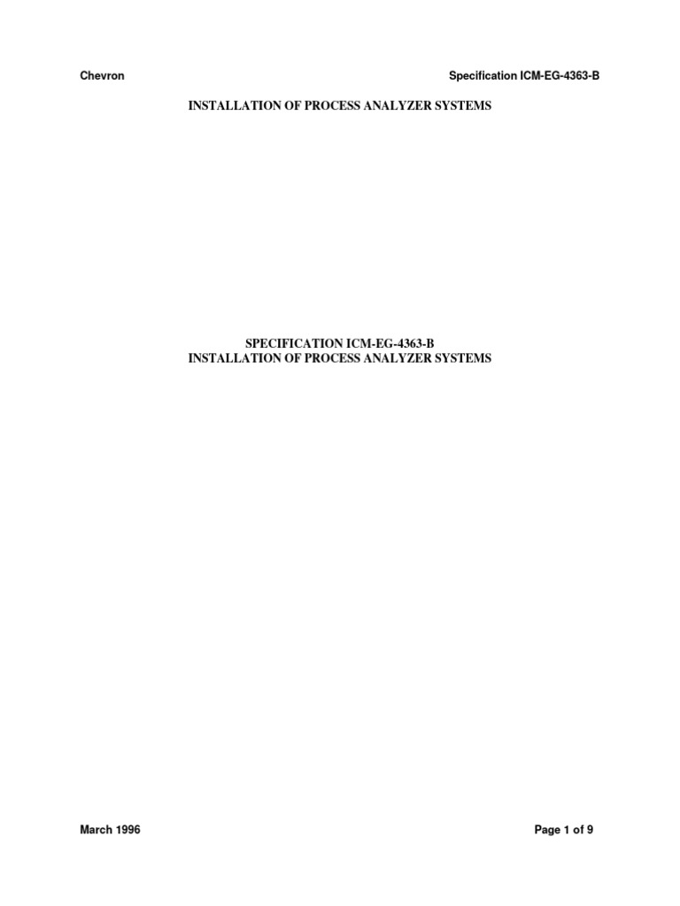 Installation of Process Analyzer Packages - EG | PDF