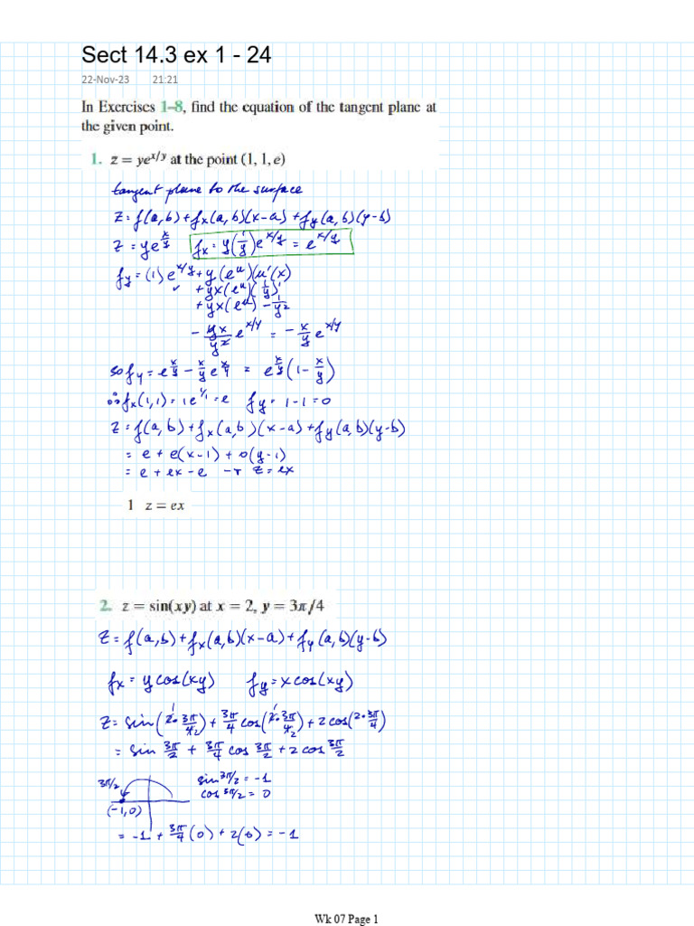 MAT235 23 11 24 14.3 ex 1-24 | PDF