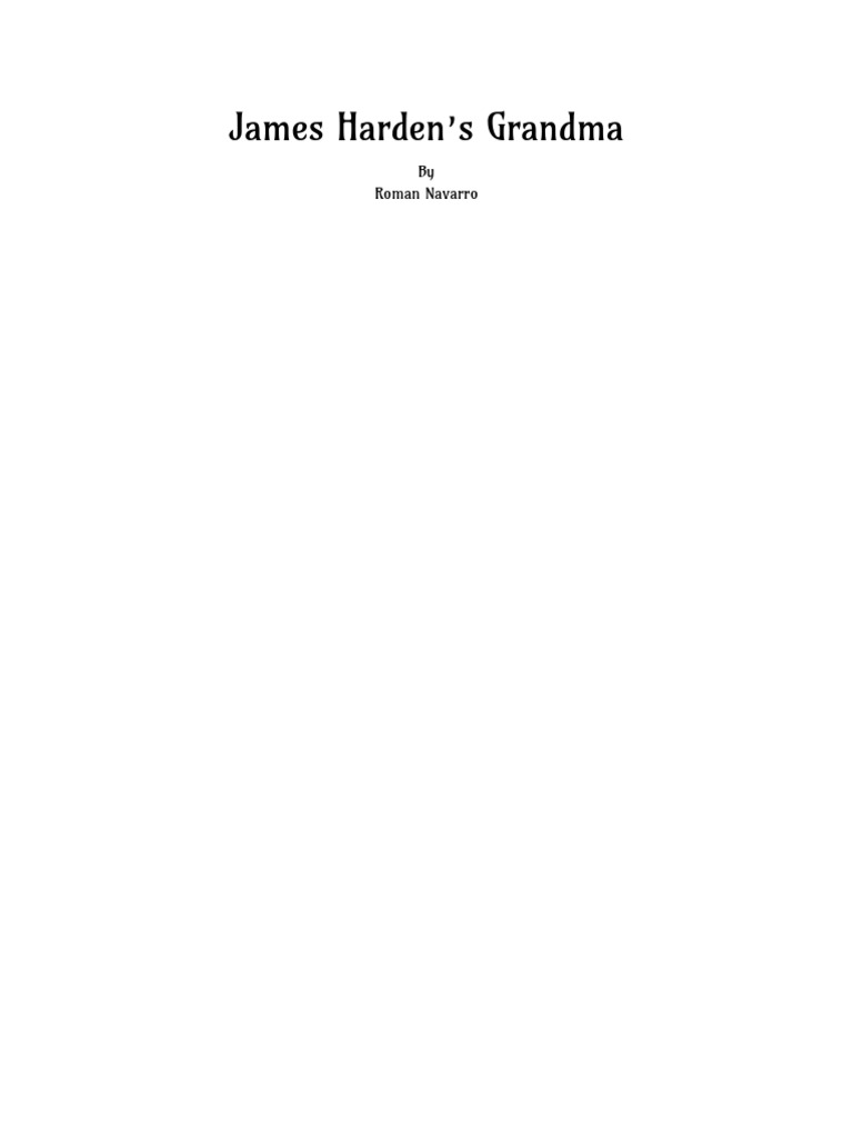 James Harden's Grandma | PDF