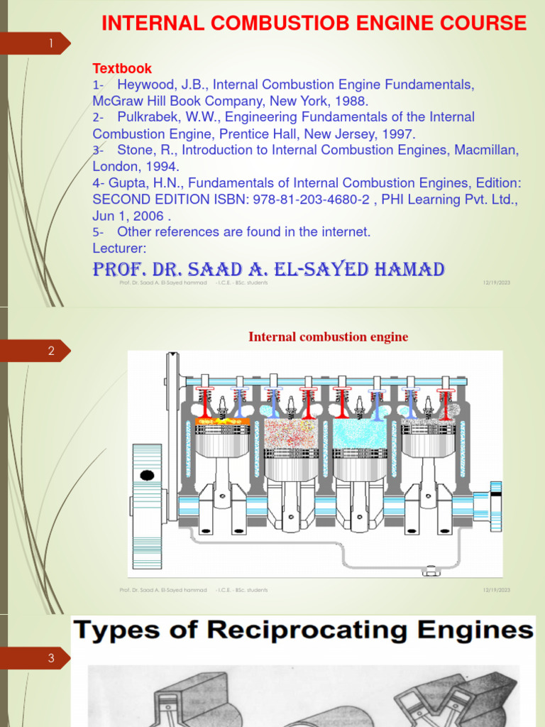ICE Presentation For Students | PDF