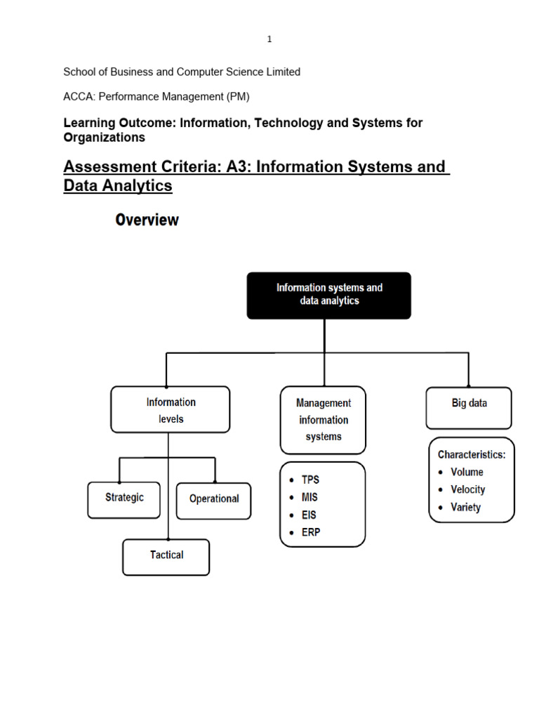 Lecture A3 Information Systems and Data Analytics | PDF | Computers