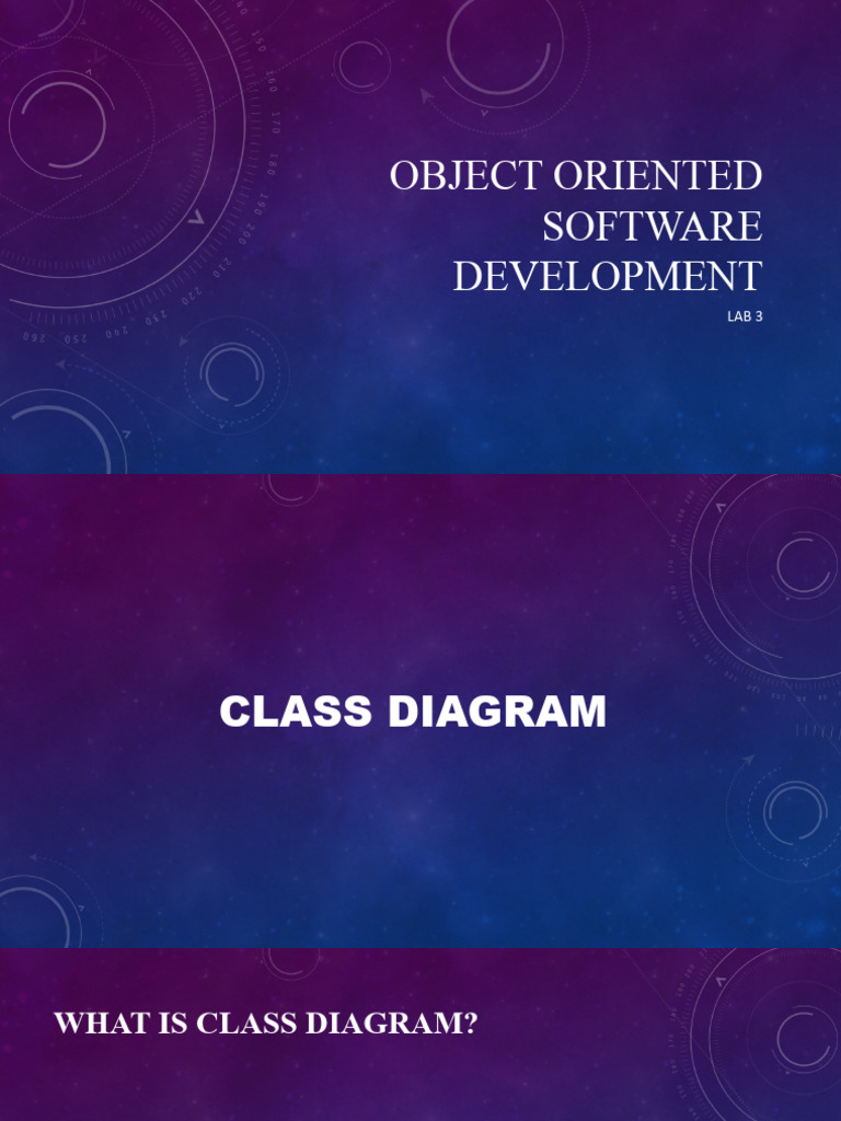 Lab 3 Pdf Class Computer Programming Unified Modeling Language