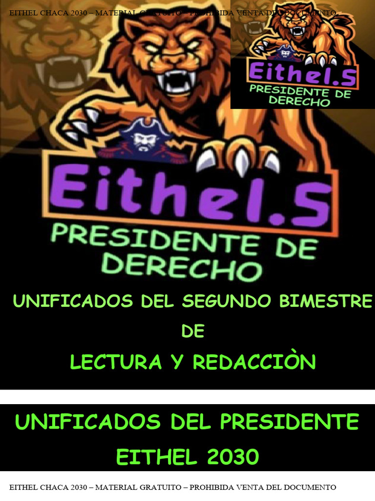Unif. Lectura y Redacciòn 2B - Eithel | PDF | Retórica | Comunicación ...