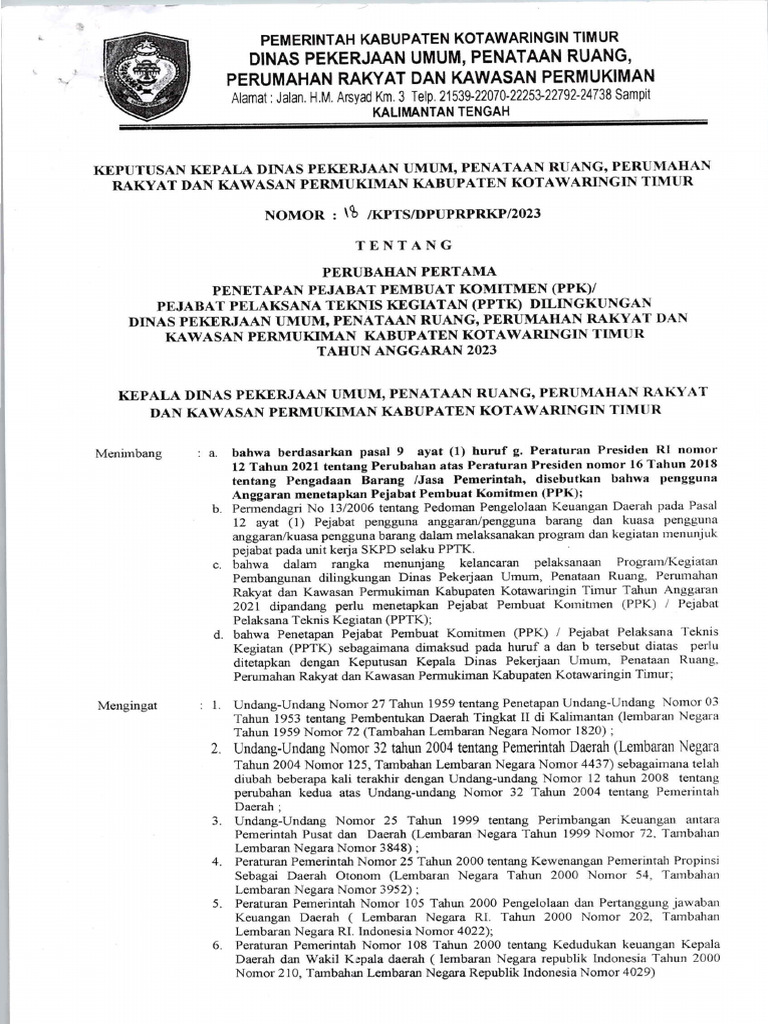 SK PPK New 2023 Aa0003 | PDF