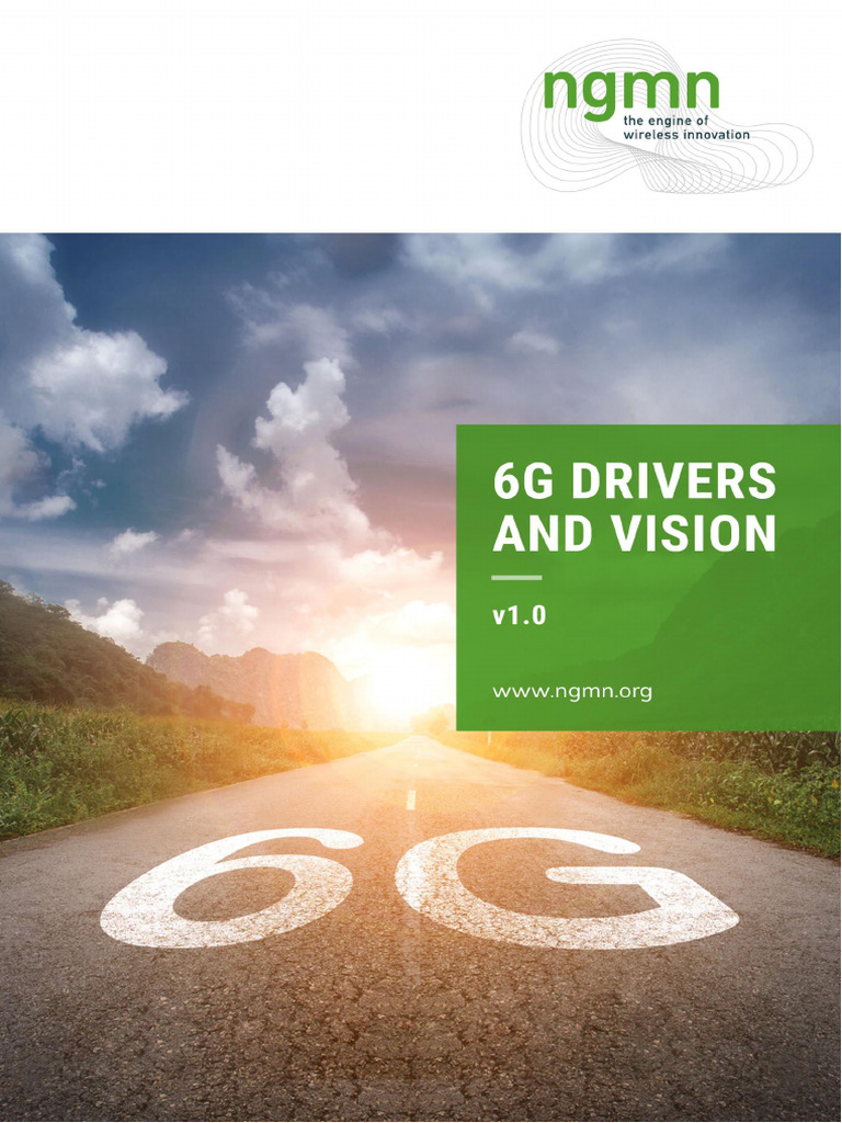 6G Vision and Drivers Overview | PDF | Sustainability | Climate Resilience