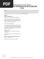 Warhammer 40K Crusade Cards Template | PDF
