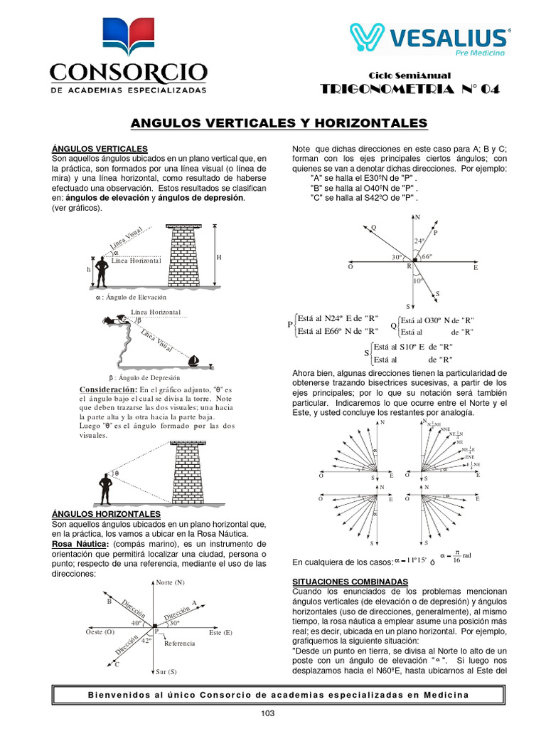 04 - Trigo (04) Angulos Hor Vert 103 - 106 | PDF