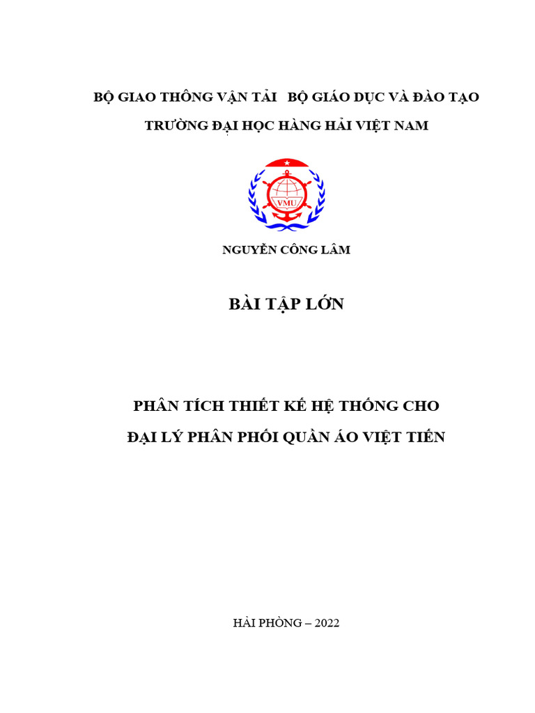 Bai Tap Lon | PDF
