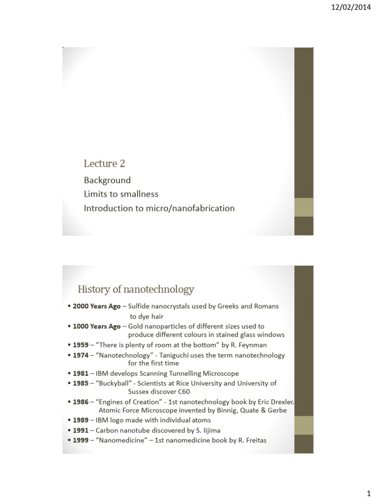 Lecture 2 - Part 1 | PDF