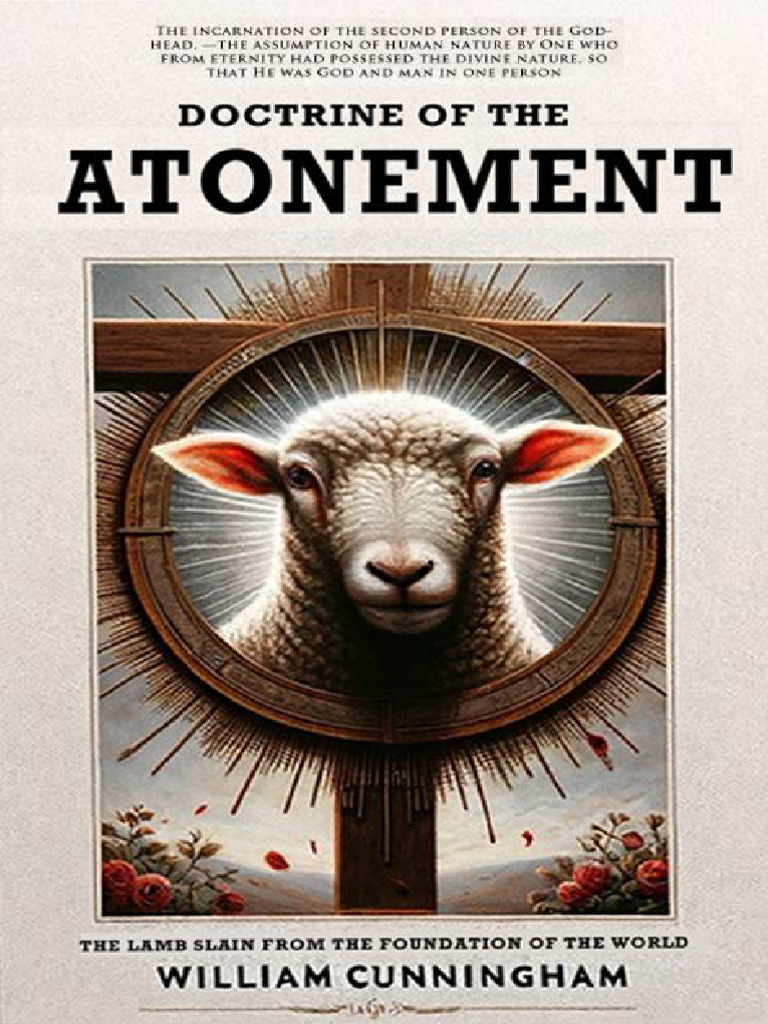 Doctrine of The Atonement - Cunningham | PDF | Sin | Jesus