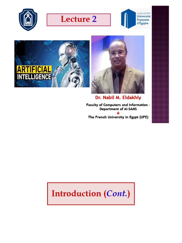 AI-Lecture 2 | PDF | Artificial Intelligence | Intelligence (AI ...