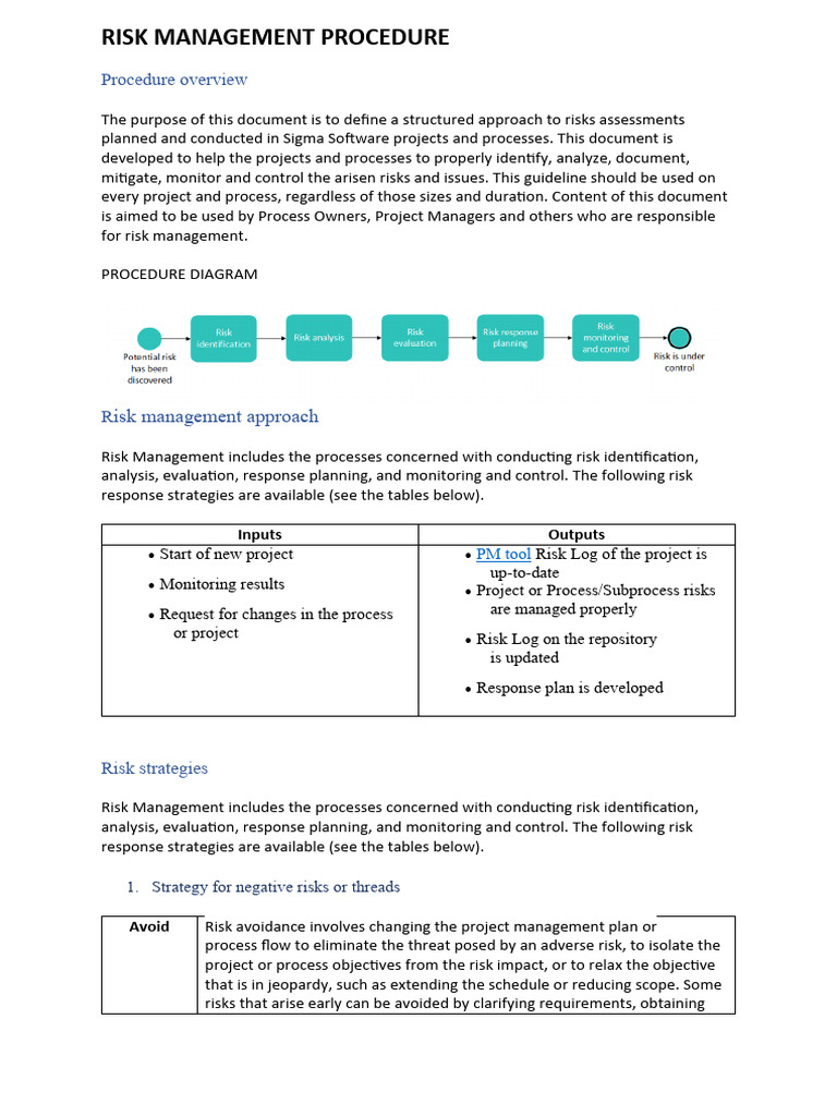 Risk Management | Download Free PDF | Risk | Risk Management