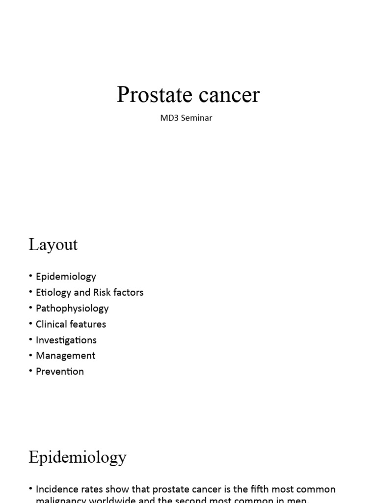 Prostate Cancer 111606 | PDF | Prostate Cancer | Prostate Specific Antigen