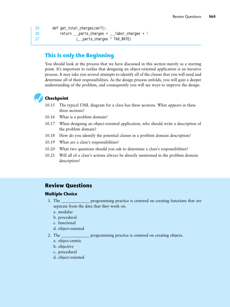 Chapter 10 Review and Programming Exercises | Download Free PDF | Method (Computer Programming ...