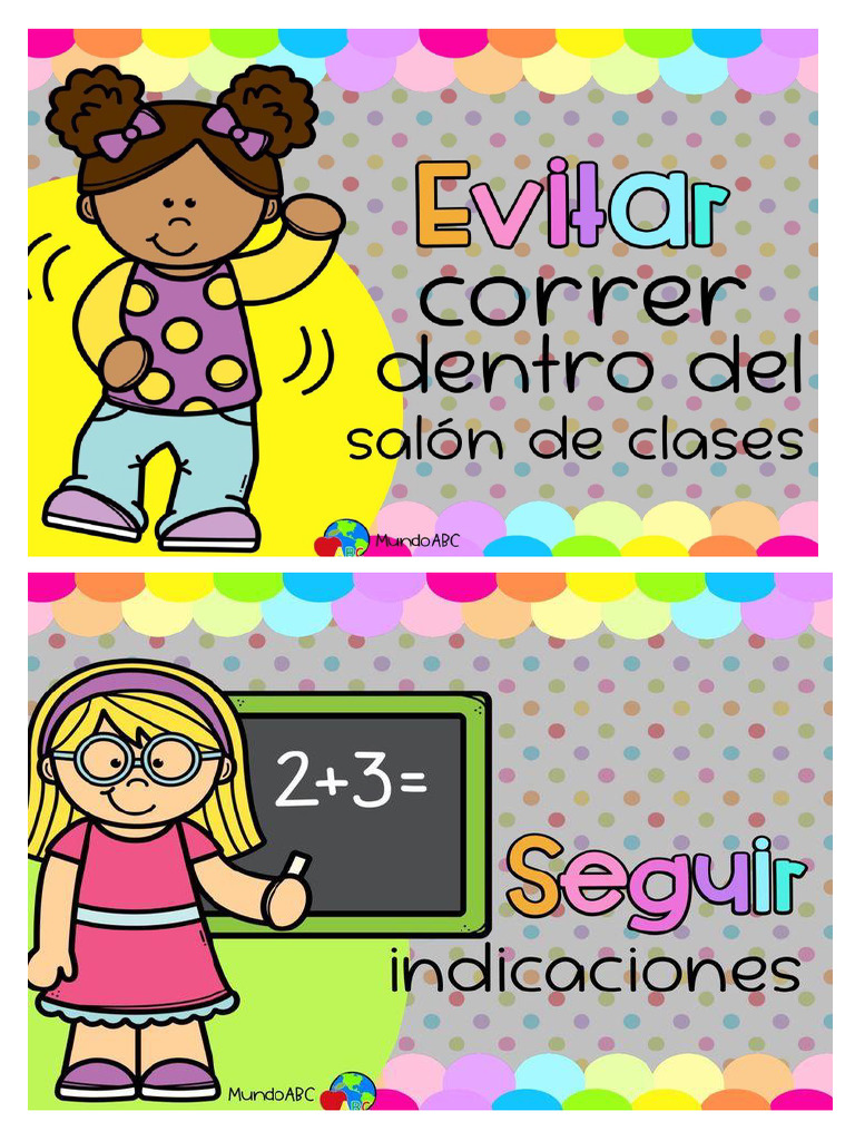 Reglas Del Salon | PDF