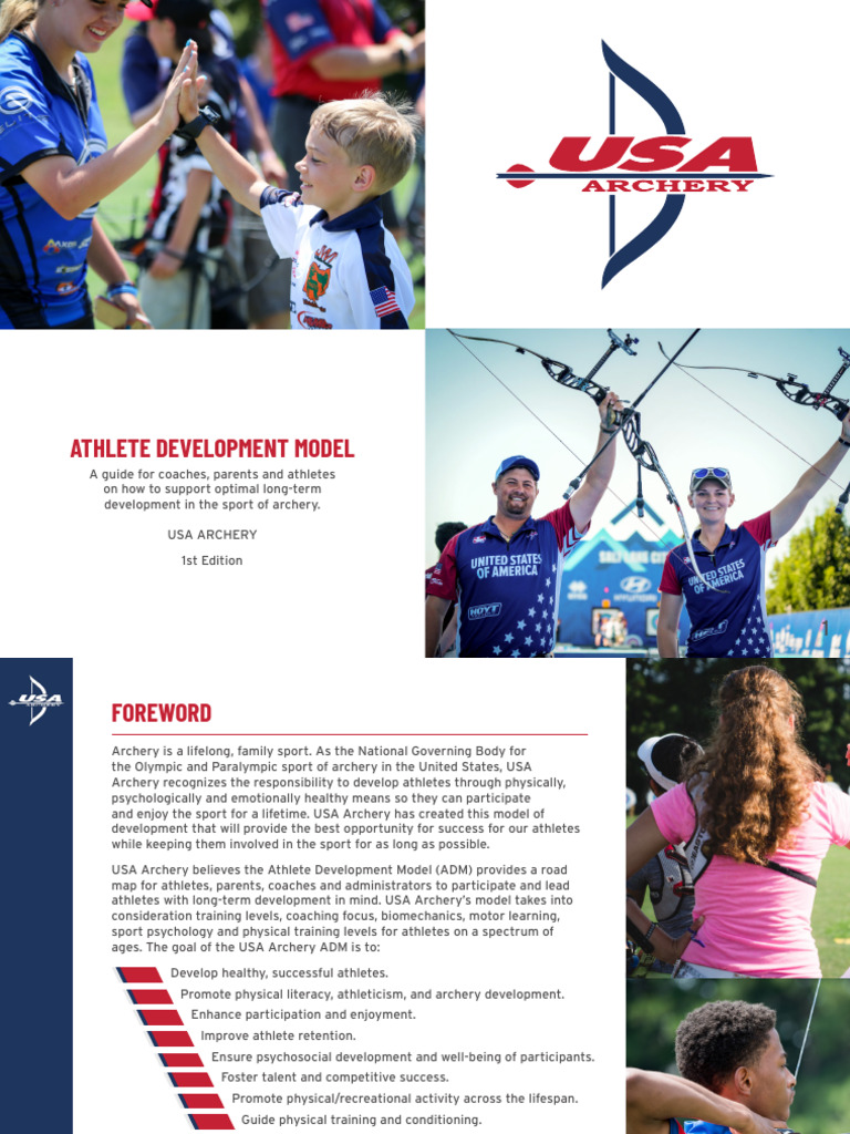 USA Archery Athlete Development Model | PDF | Archery | Sports