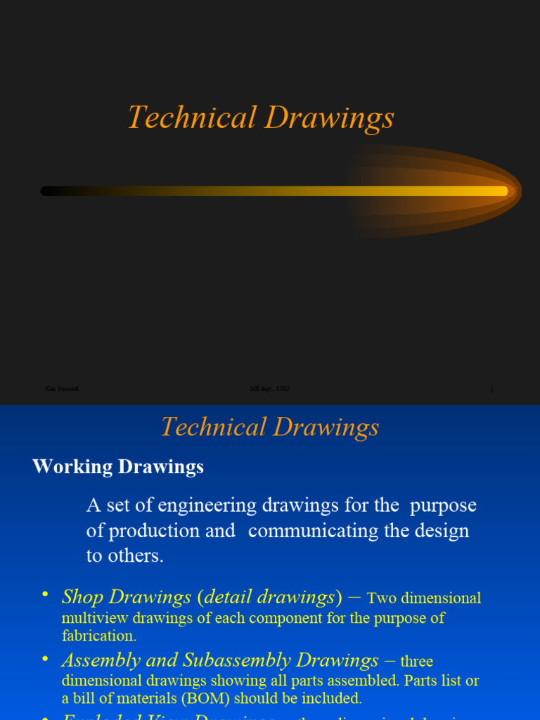 Technical Drawings Assembly Exploded | PDF | Technical Drawing ...