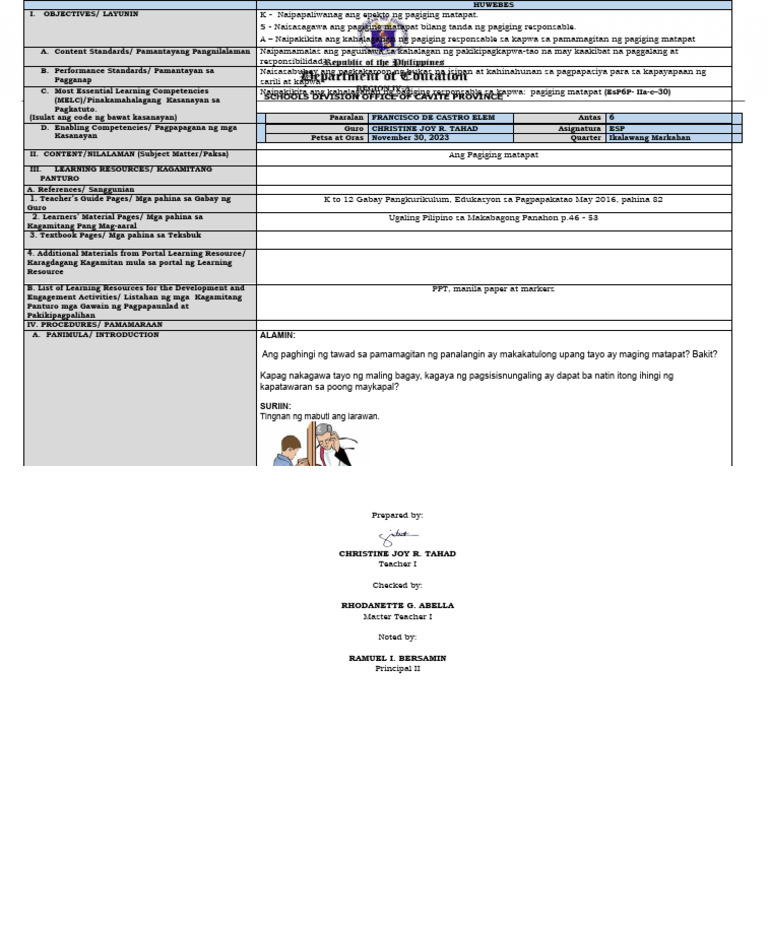 Q2 - Esp-Week4 Day4 | PDF